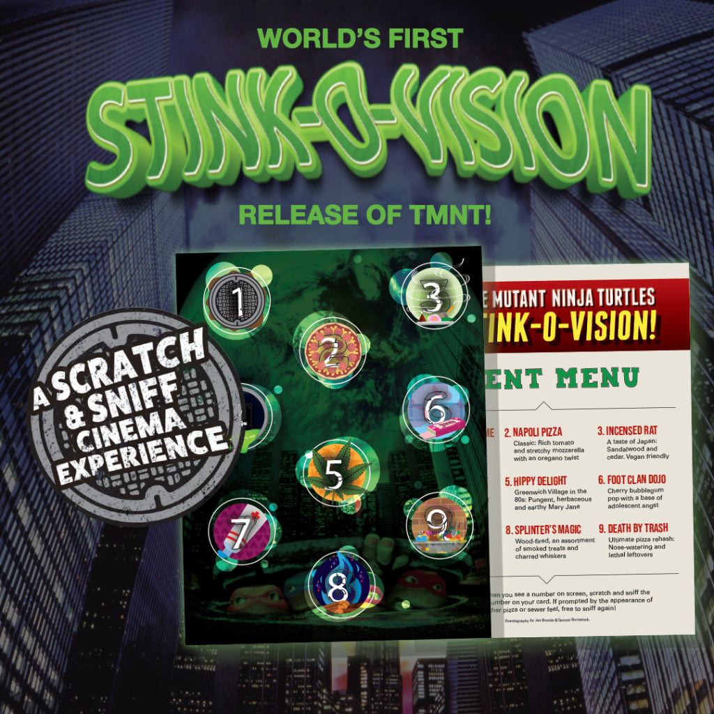 Teenage Mutant Ninja Turtles 1990 Film Blu Ray {Stink-O-Vision Version ...