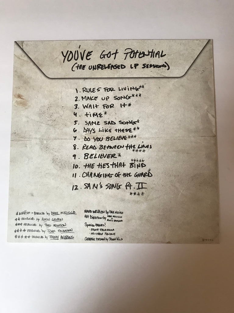 Dave Melillo- You've Got Potential (ETR082) | Enjoy The Ride Records