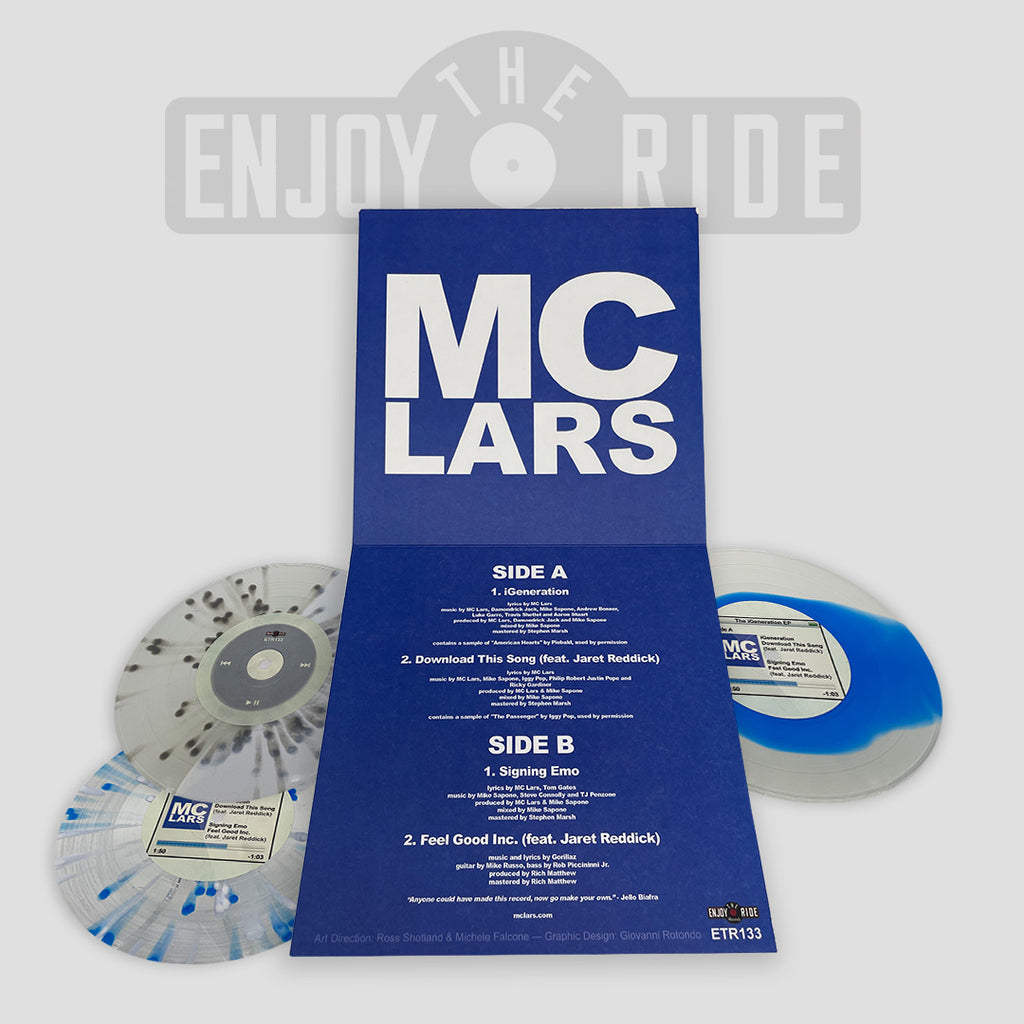 MC Lars i-Generation 7" Ep (ETR133) | Enjoy The Ride Records