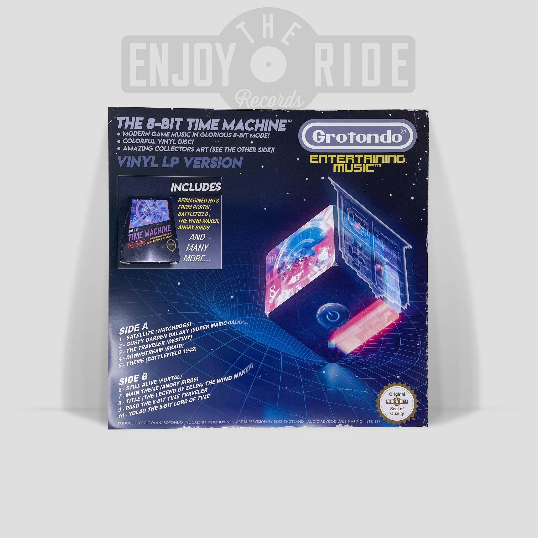 The 8 Bit Time Machine ETR129 Enjoy The Ride Records the-8-bit-time-machine-etr129-enjoy-the-ride-records